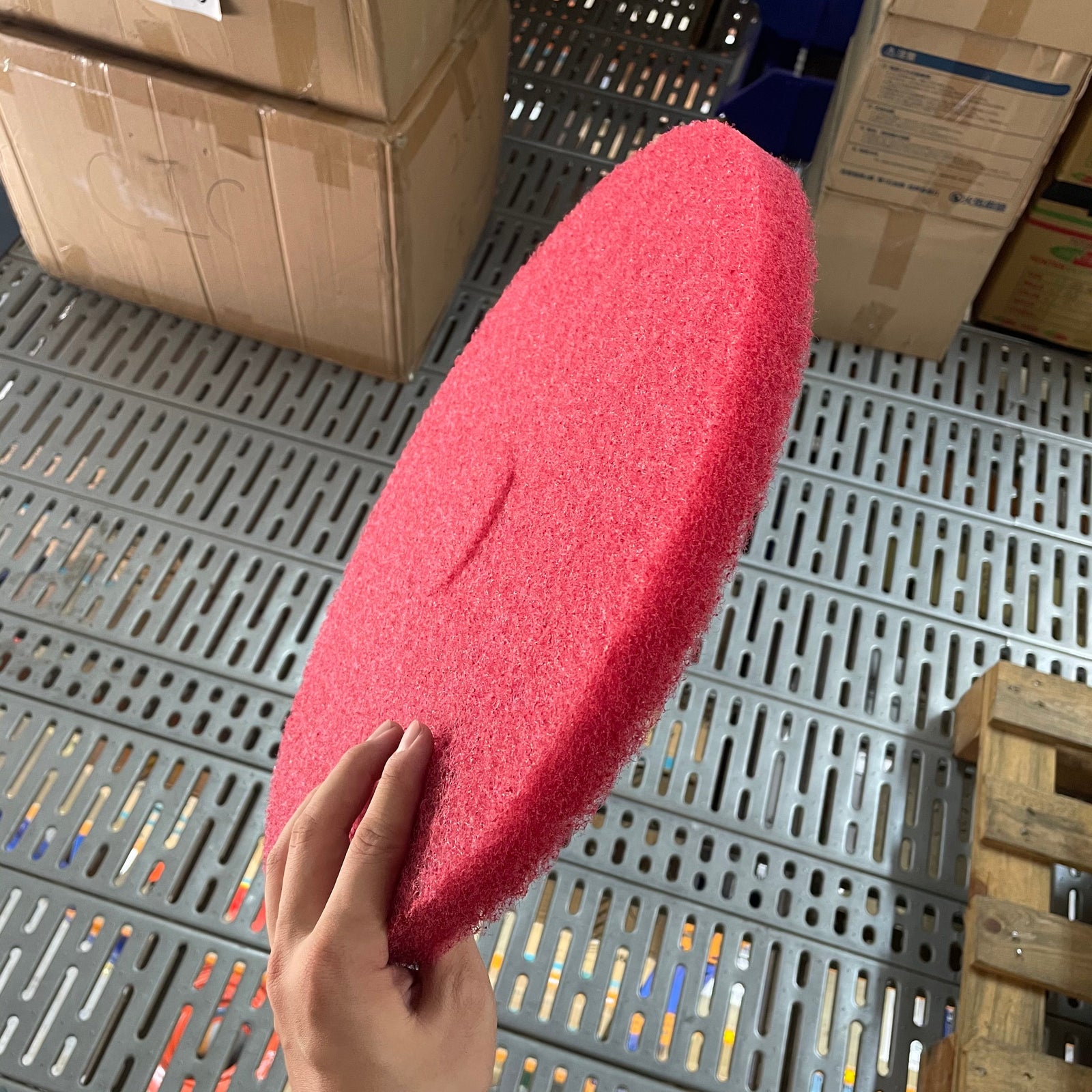 3M 5100 Red Buffer Floor Pad 16" for Light Scrubbing | Model : 3M-5100