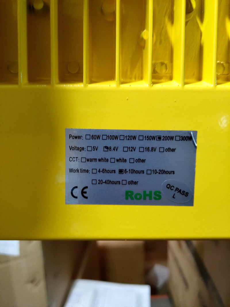 AIKO 200W LED Rechargeable Sport Lamp Flood Light | Model: LED-GYRLF20