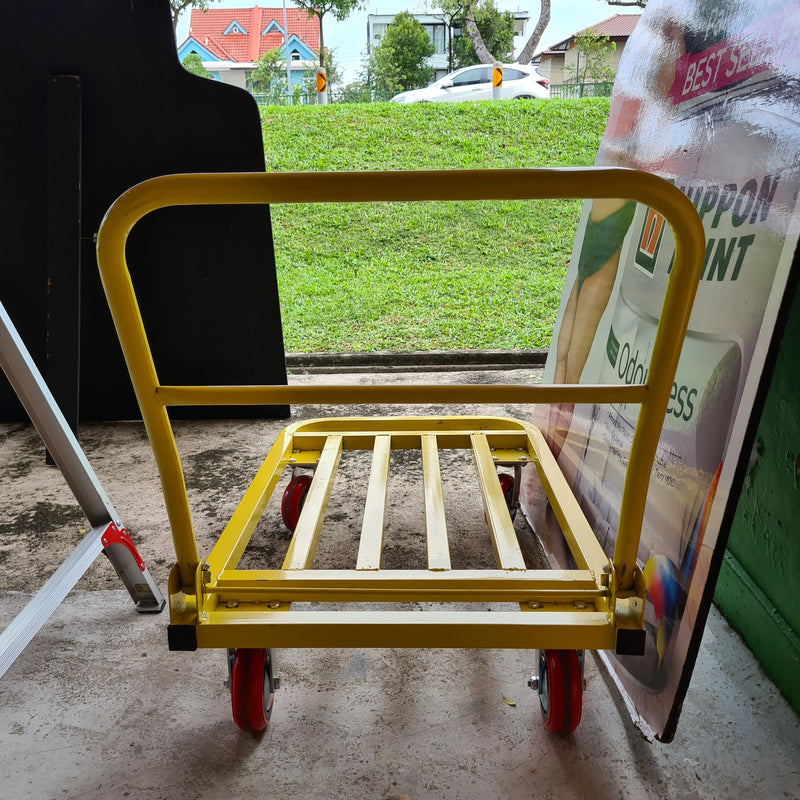 Aiko Yellow Steel Trolley | Load Capacity : 300Kg / 500Kg | Model : TR
