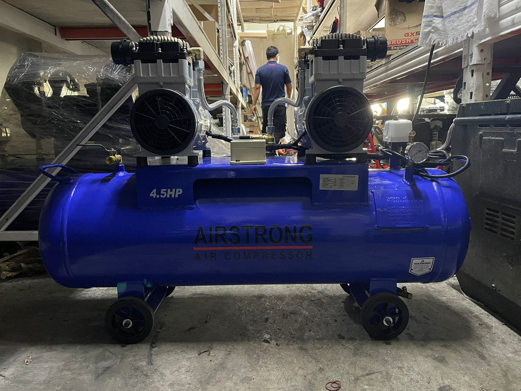 Airstrong 4.5Hp 100l Oil Free & Silent Air Compressor | Model : GDG100