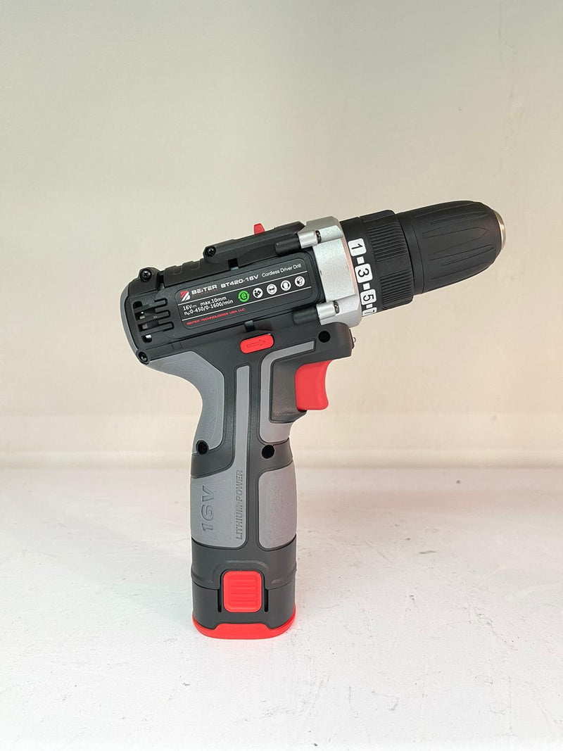 Beiter 16V 2.0Ah Cordless Driver Drill | Model : BT420-16V