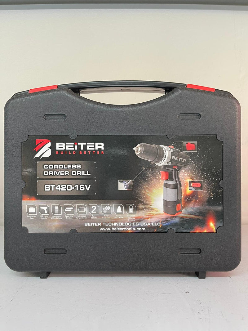 Beiter 16V 2.0Ah Cordless Driver Drill | Model : BT420-16V