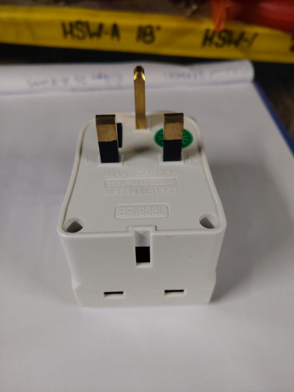 BRITZ 3 Way Multi Plug Adaptor Socket BR-928 & BR-928L | Model : ADP-B