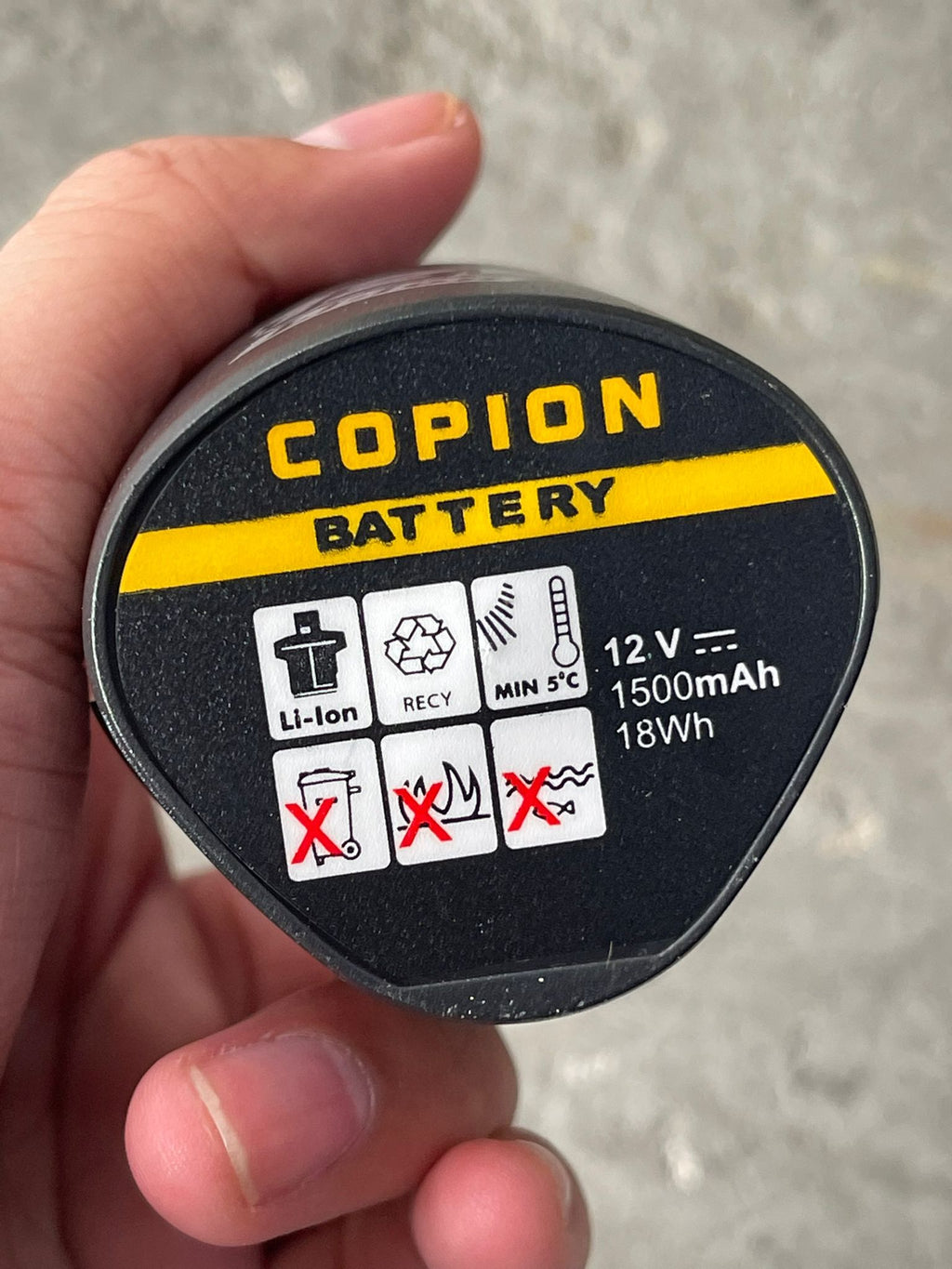 Copion 12V Driver Drill with 2 Batteries and Charger | Model : CD1-12-