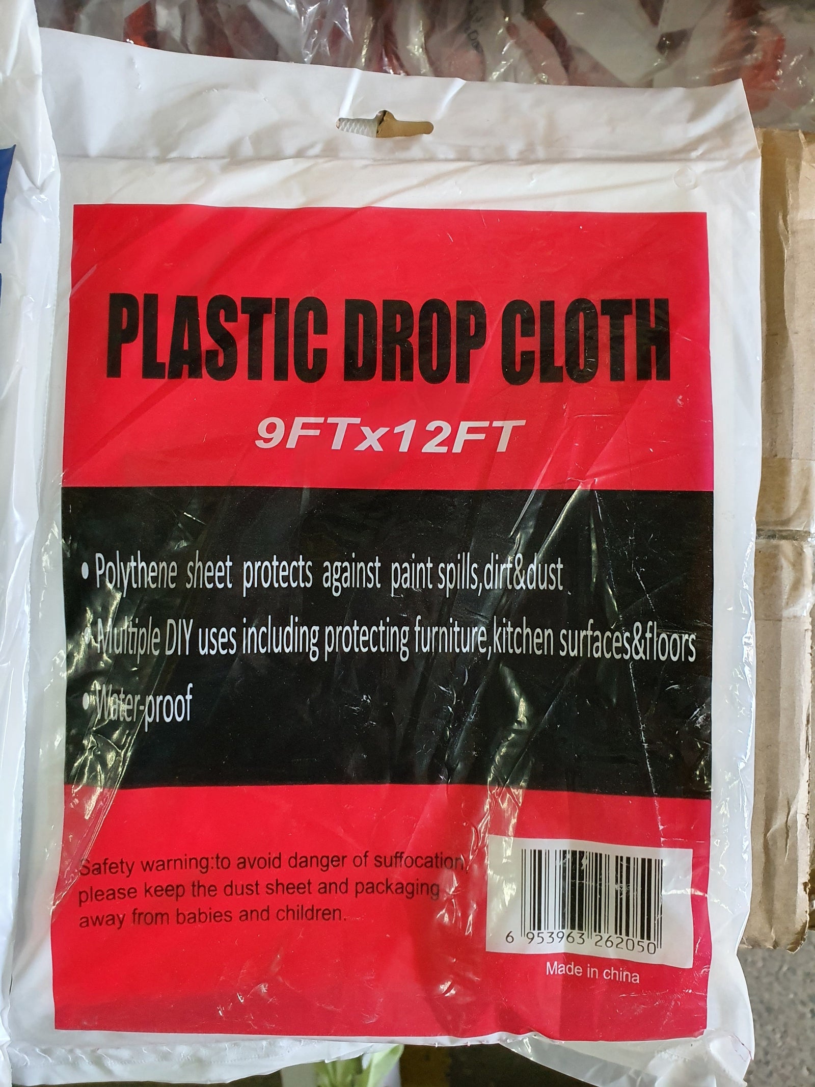 Drop Cloth / Sheet 9'X12' | Model : DC