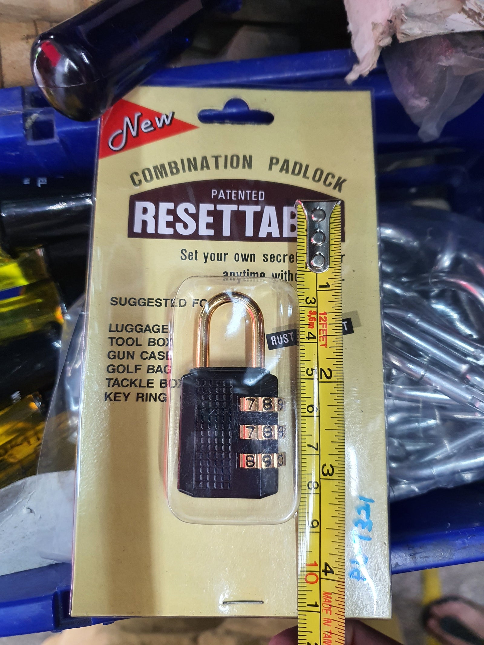 New Taiwan Resettable Lock #321 | Model : PL-T321