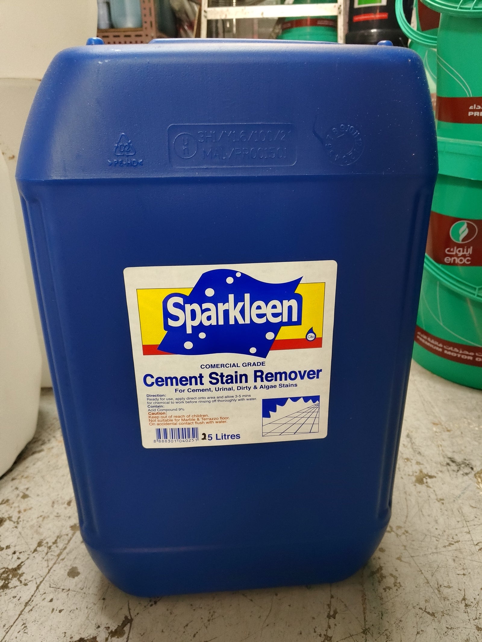 SPARKLEEN 25L Cement Remover | Model: ACI-25S