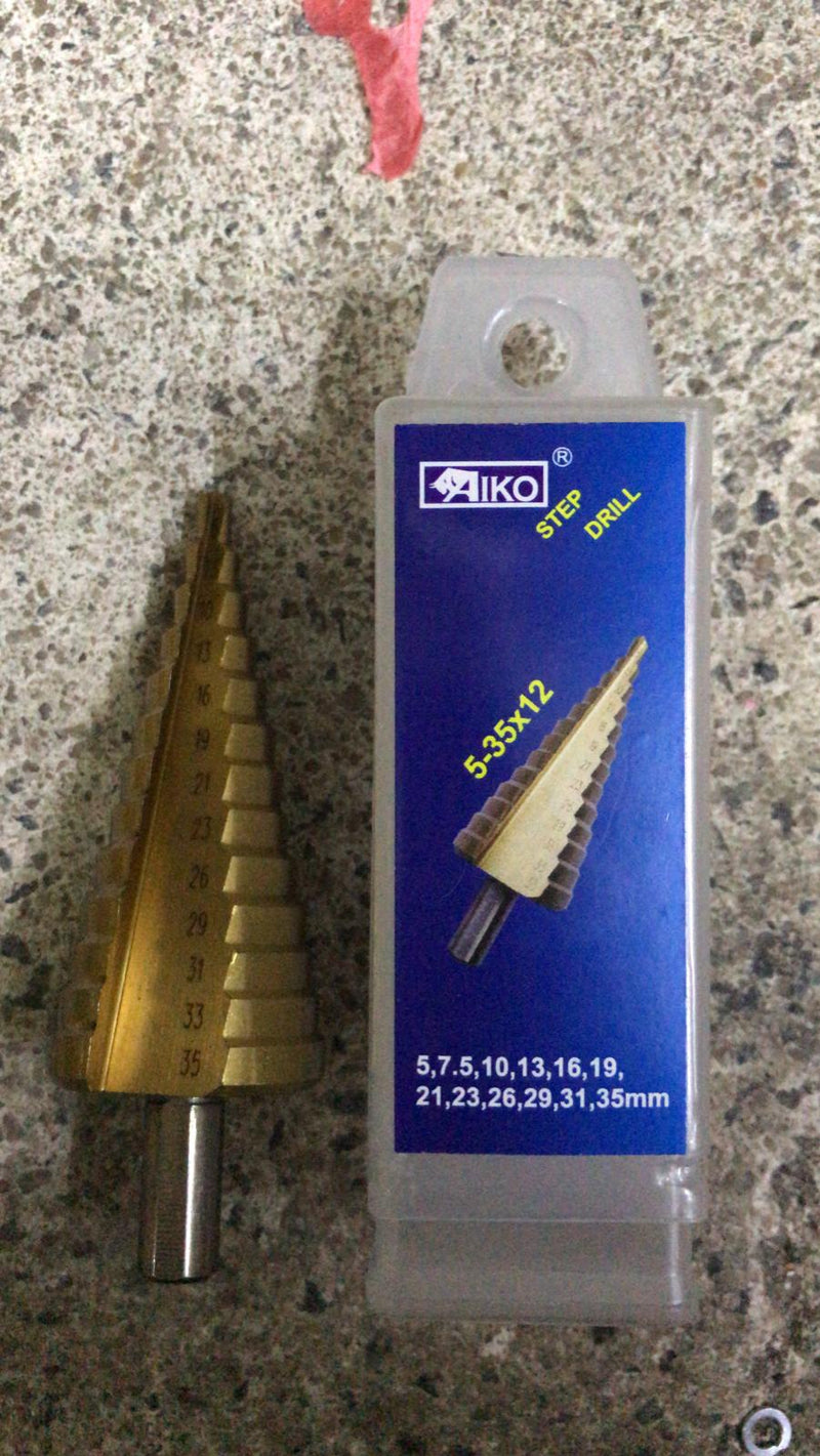 Step Down Bit 5-35Mm Shank 13Mm | Model : SDB-0535