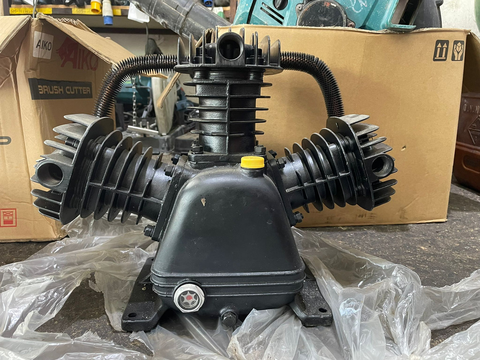 TIGER 3HP-4HP 2stage Bare Pump Head | Model: HEAD-FW365