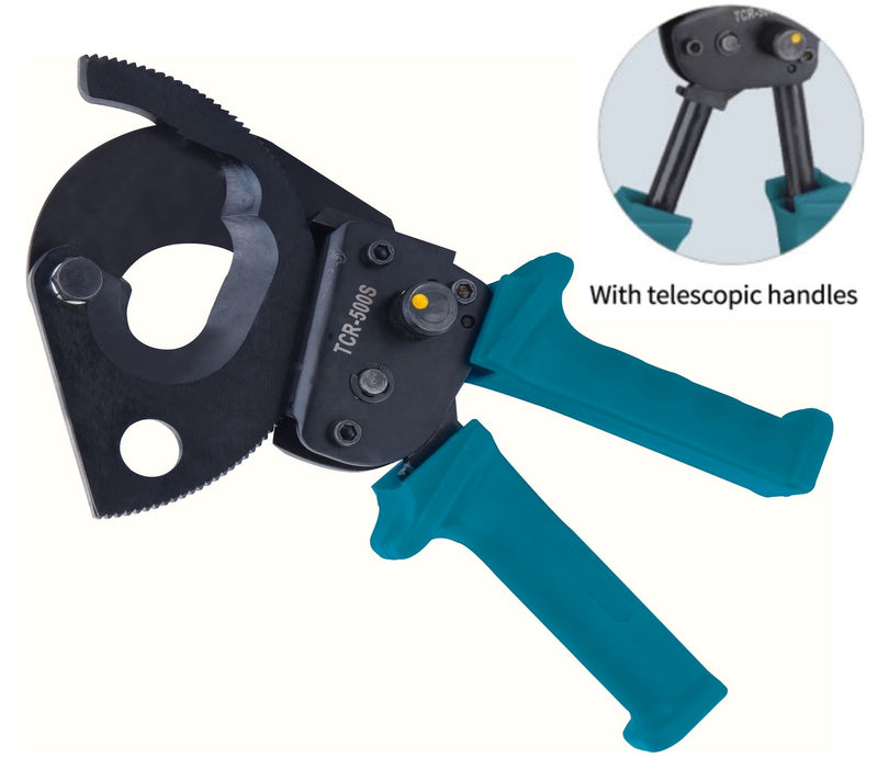 Zupper Ratchet Cable Cutter 500mm² (Not for Steel and Steel Wire) | Mo